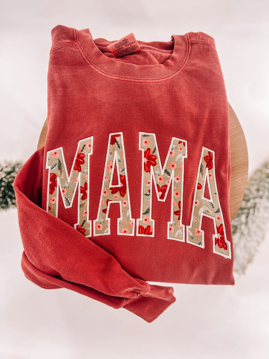 Satin Arch MAMA N' Life N' Such Applique Embroidered T's N' Pullovers ...