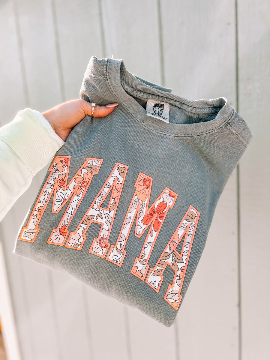 Satin Arch MAMA N' Life N' Such Applique Embroidered T's N' Pullovers ...