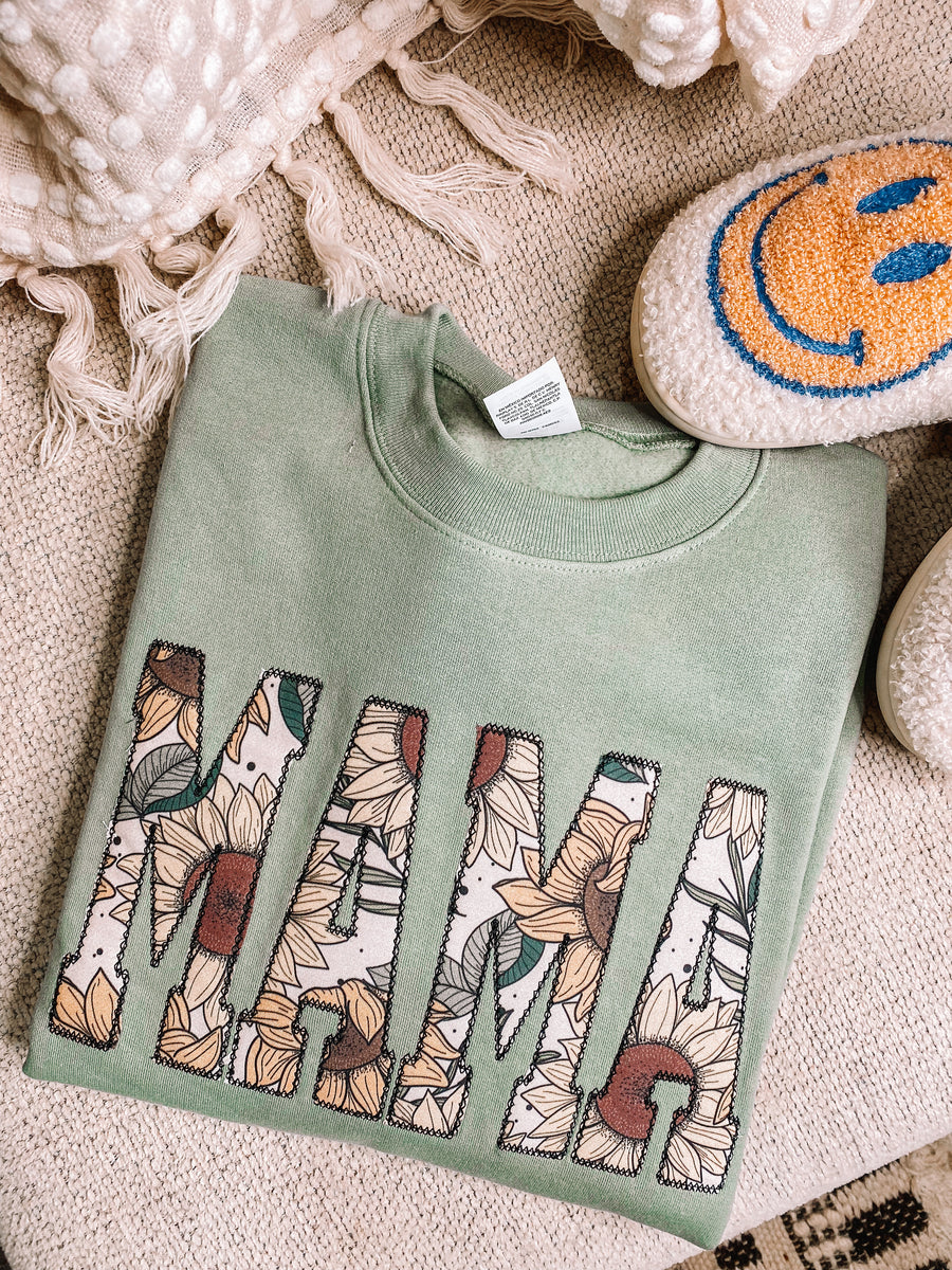 MAMA Life Embroidered Applique T's N' Pullovers 💕Custom💕 – Stella Rose ...
