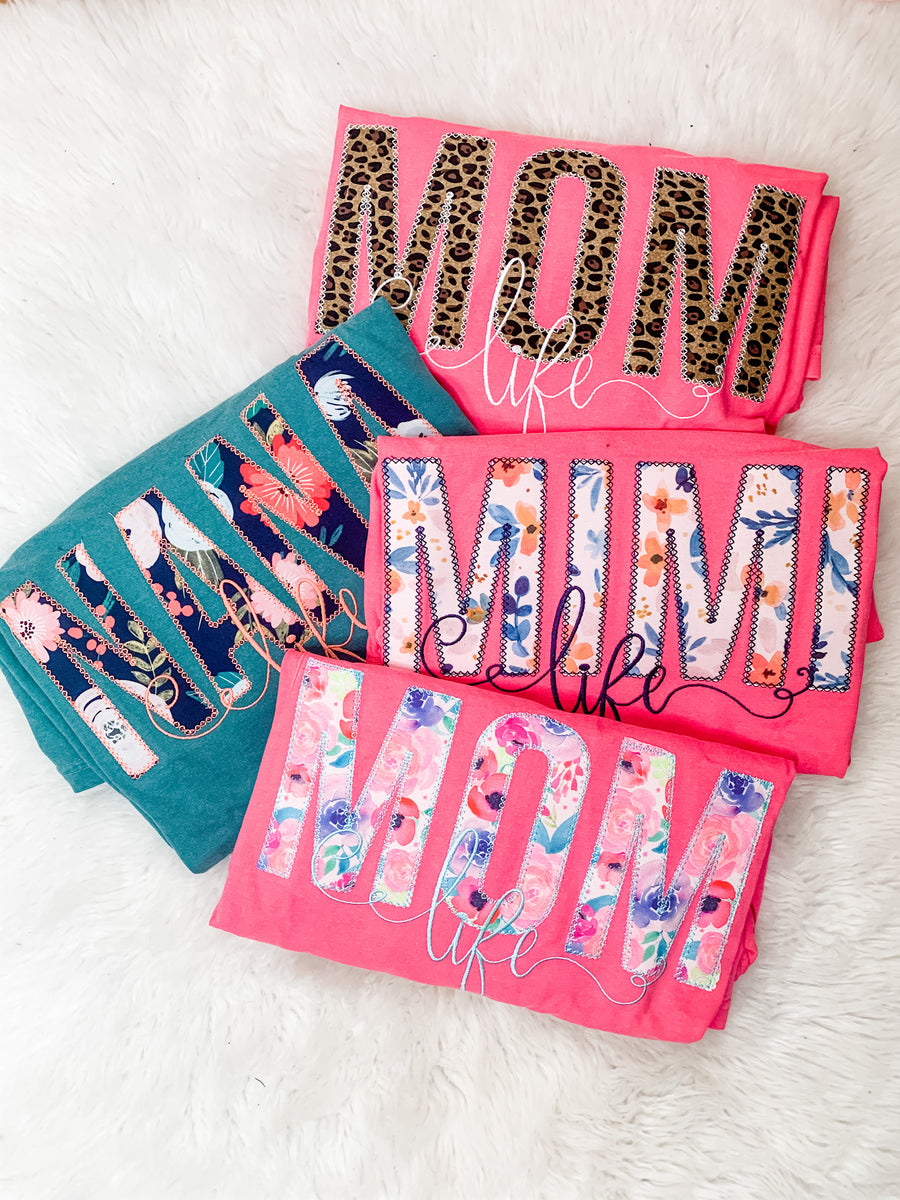 MAMA Life Embroidered Applique T's N' Pullovers 💕Custom💕 – Stella Rose ...